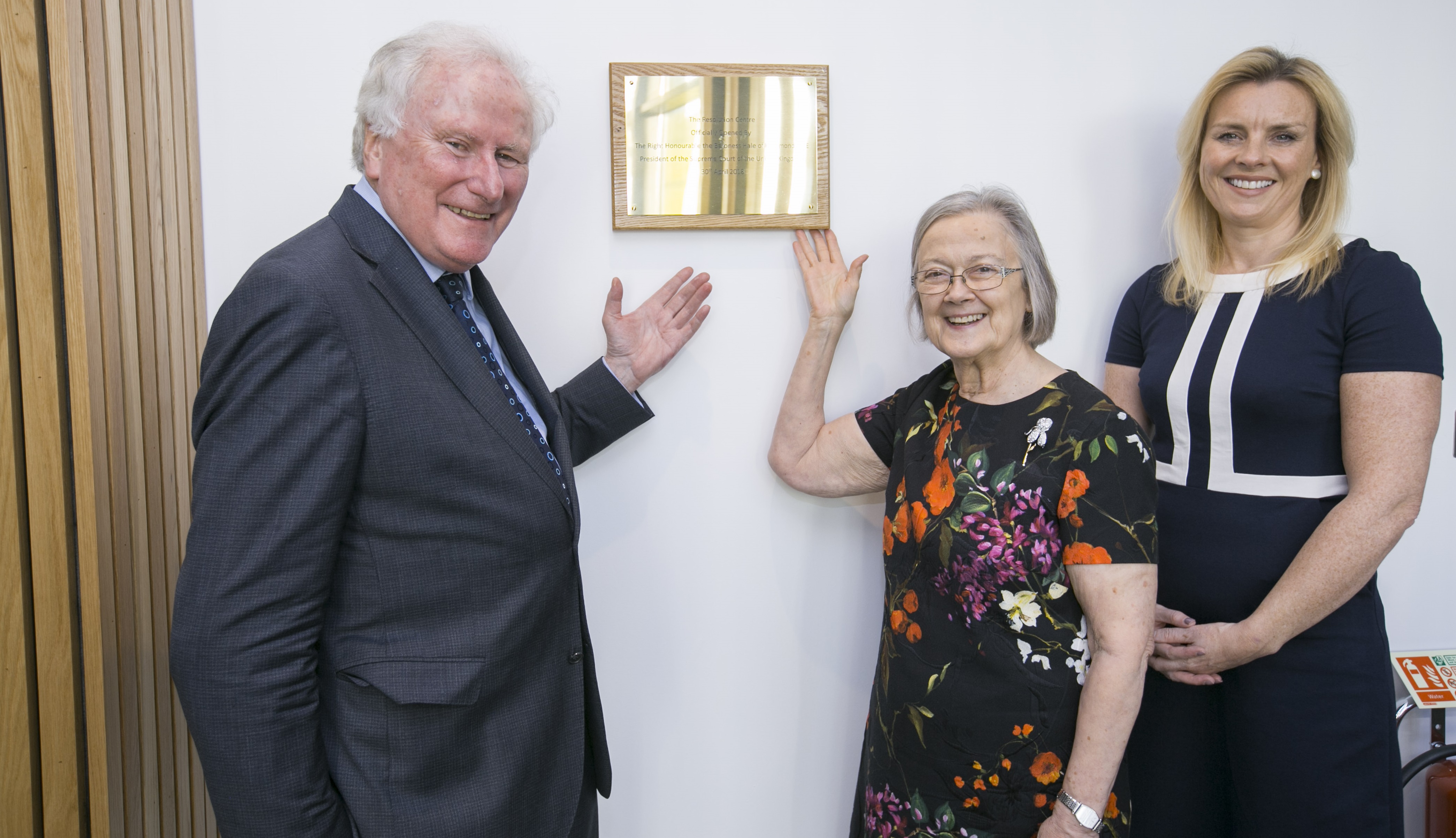 Supreme Court President officially opens The Resolution Centre - The ...
